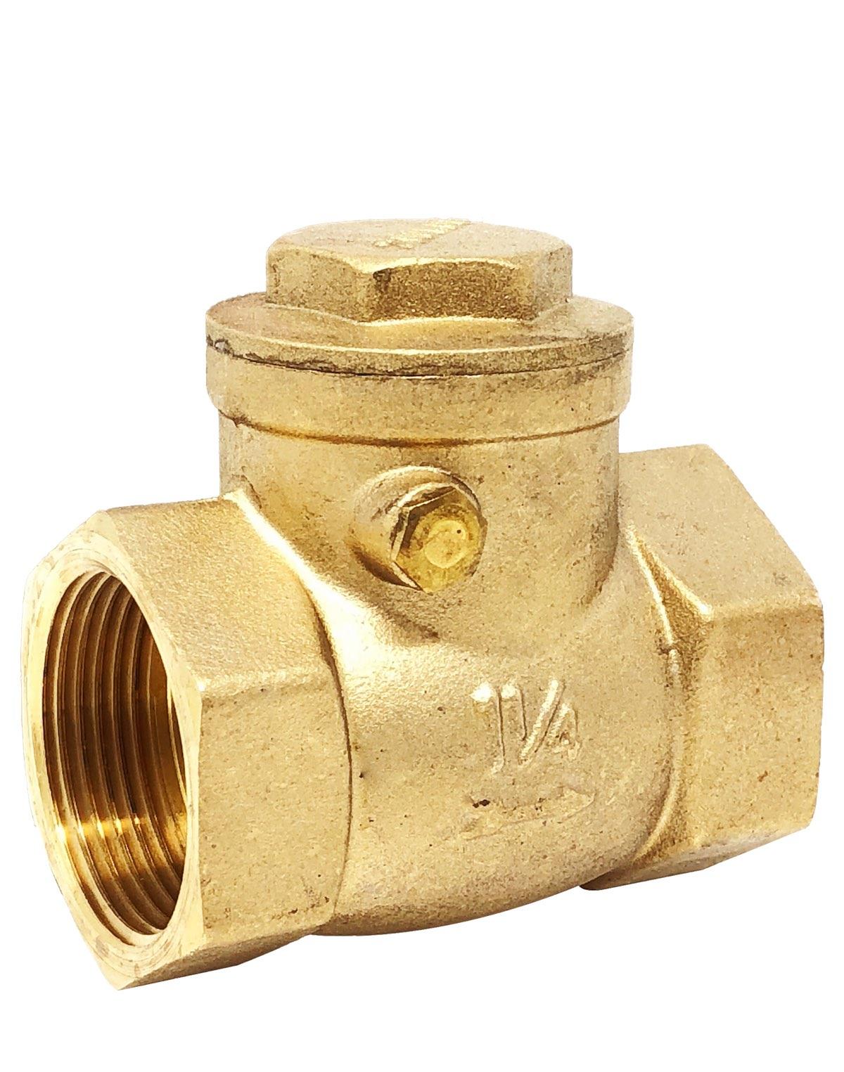 KVC NL-150T200 2 IP 200 WOG LEAD FREE BRASS SWING CHECK VALVE | Bartle ...