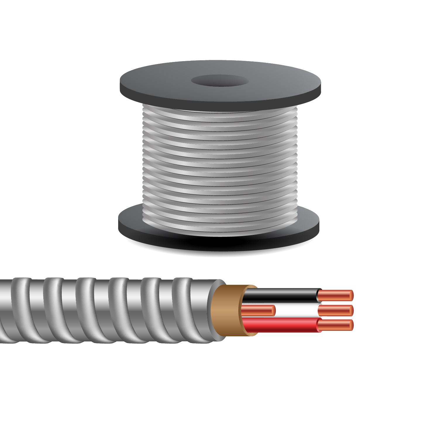 3C-8 (75M) 7-STRAND COPPER AC90 WIRE | Bartle & Gibson Wholesale