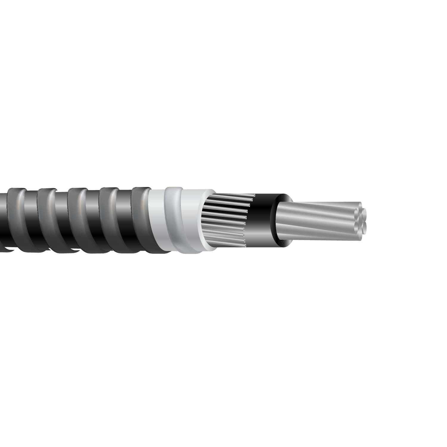 500 (SHORTS) ALUMINUM ACWU90 WIRE BLACK | Bartle & Gibson Wholesale