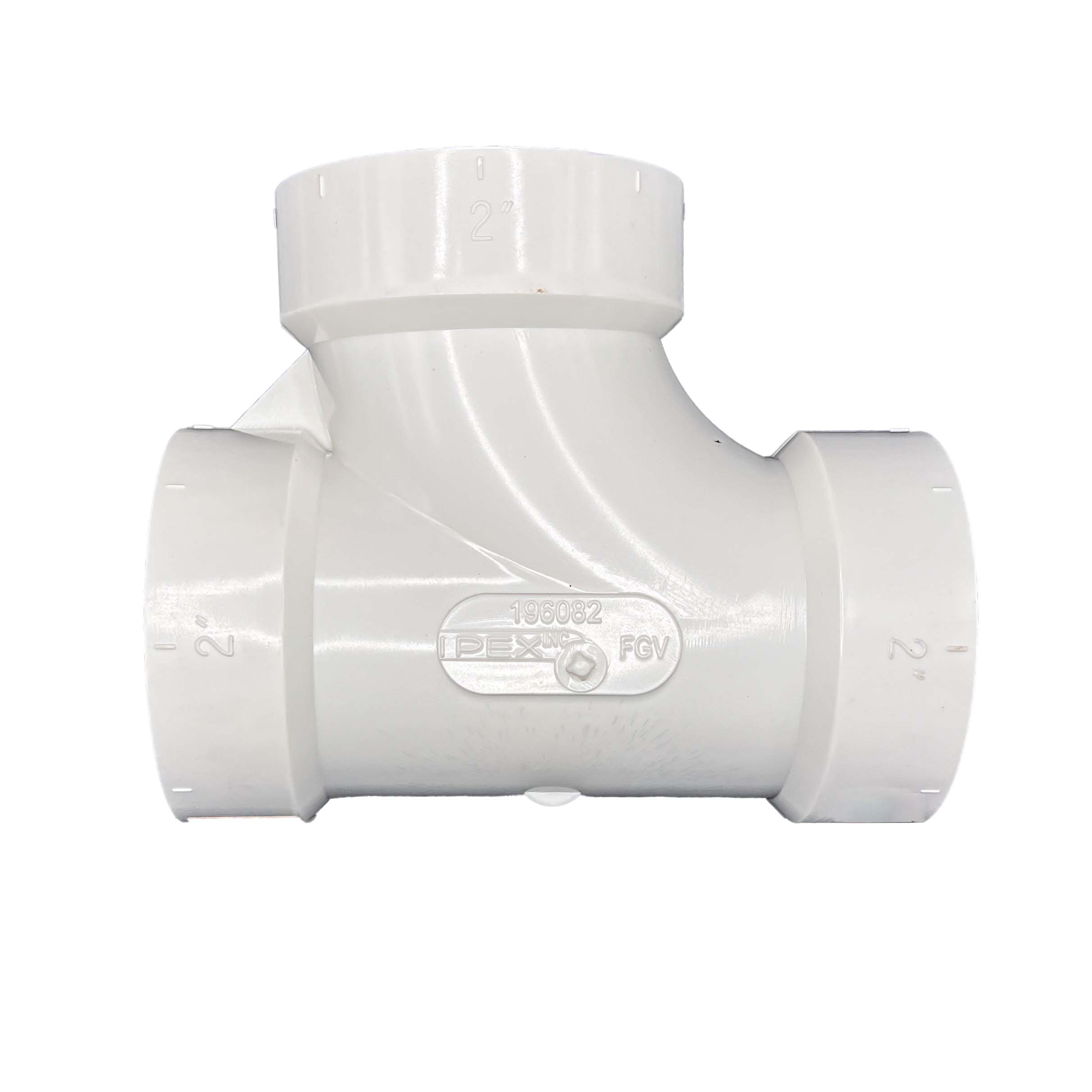 IPEX S636 196081 1-1/2 HXHXH FGV PVC TEE | Bartle & Gibson Wholesale