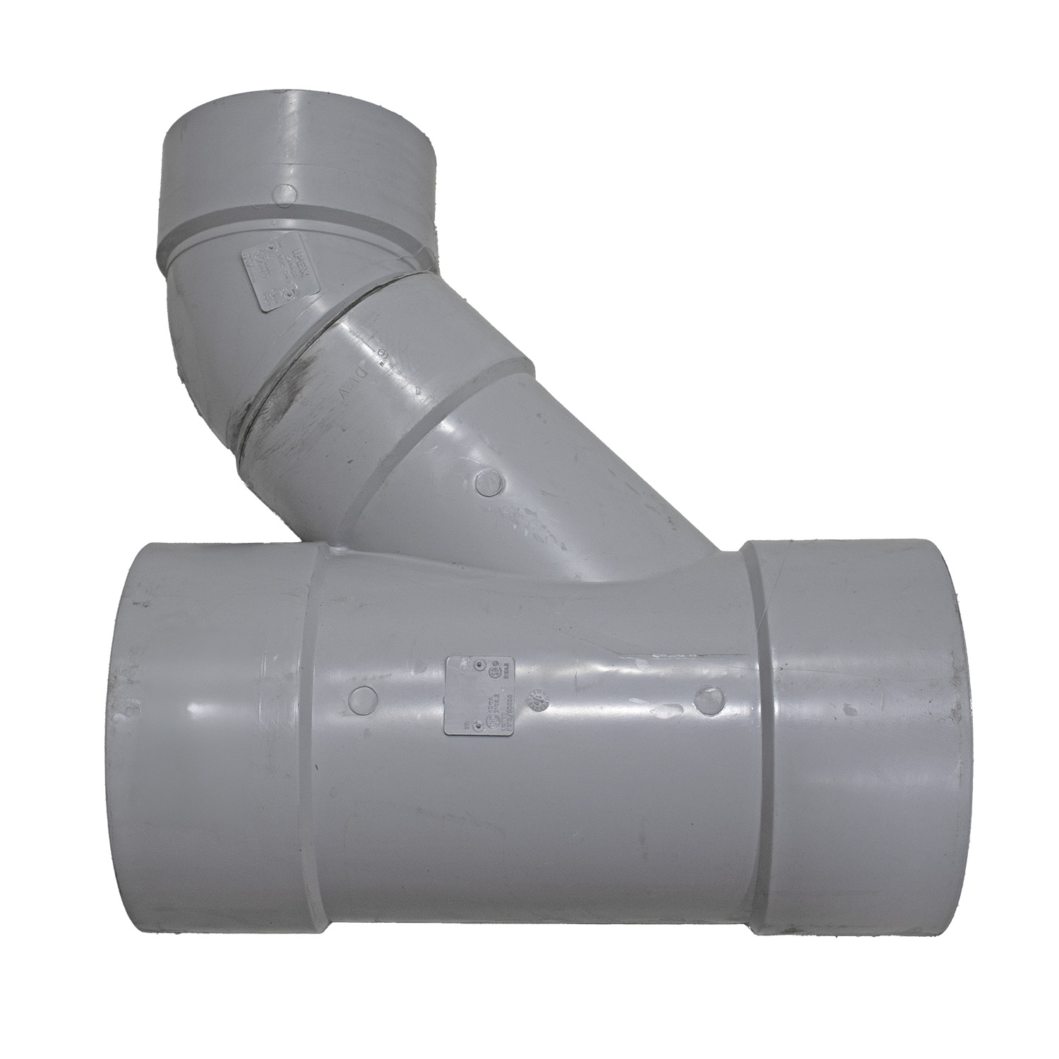 6X6X4 (150X150X100MM) PVC DWV TEE | Bartle & Gibson Wholesale