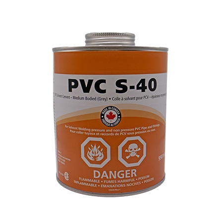 950 ML W/DAUBER MED BODIED PVC GLUE | Bartle & Gibson Wholesale