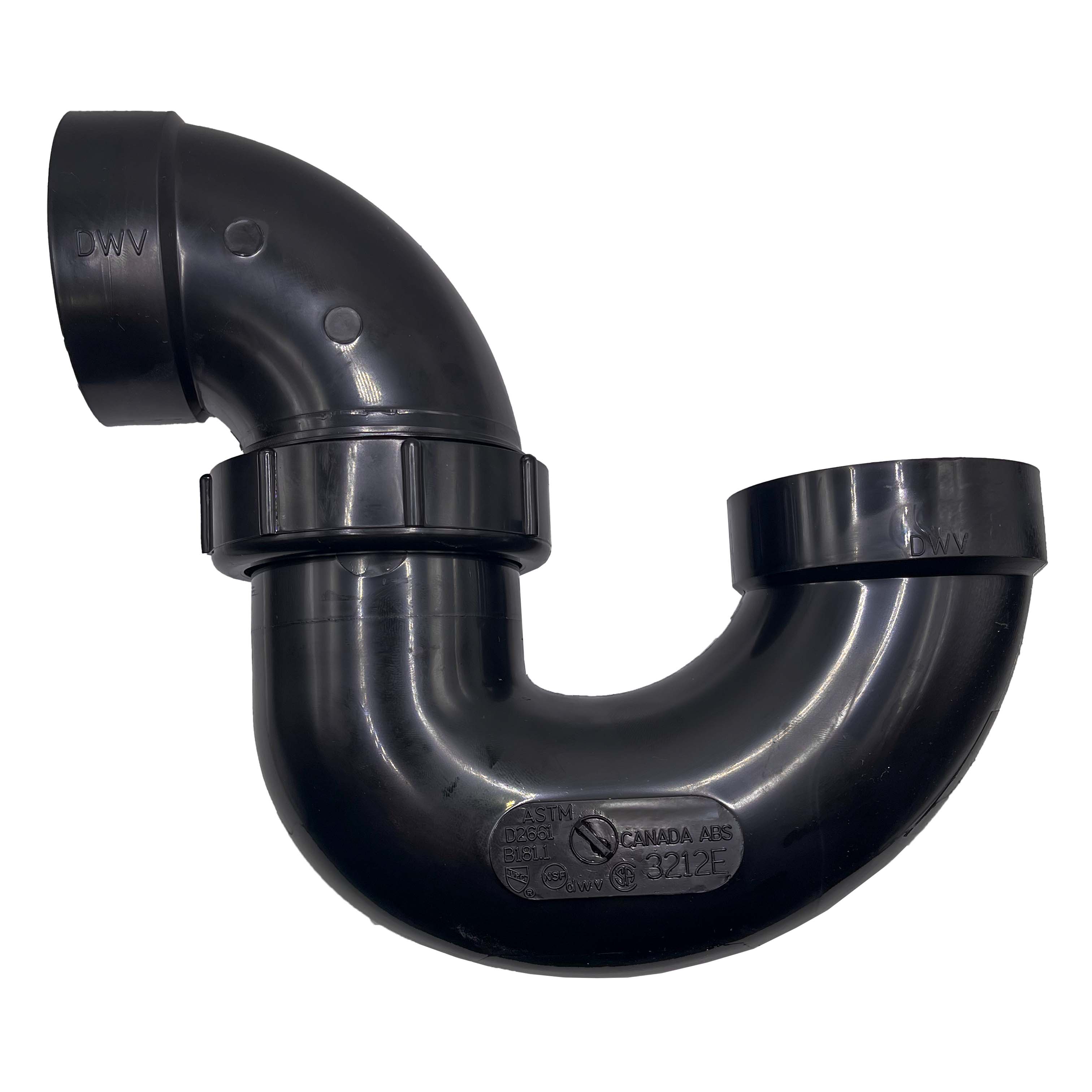 1-1/4 ADJ UNION ABS P-TRAP | Bartle & Gibson Wholesale