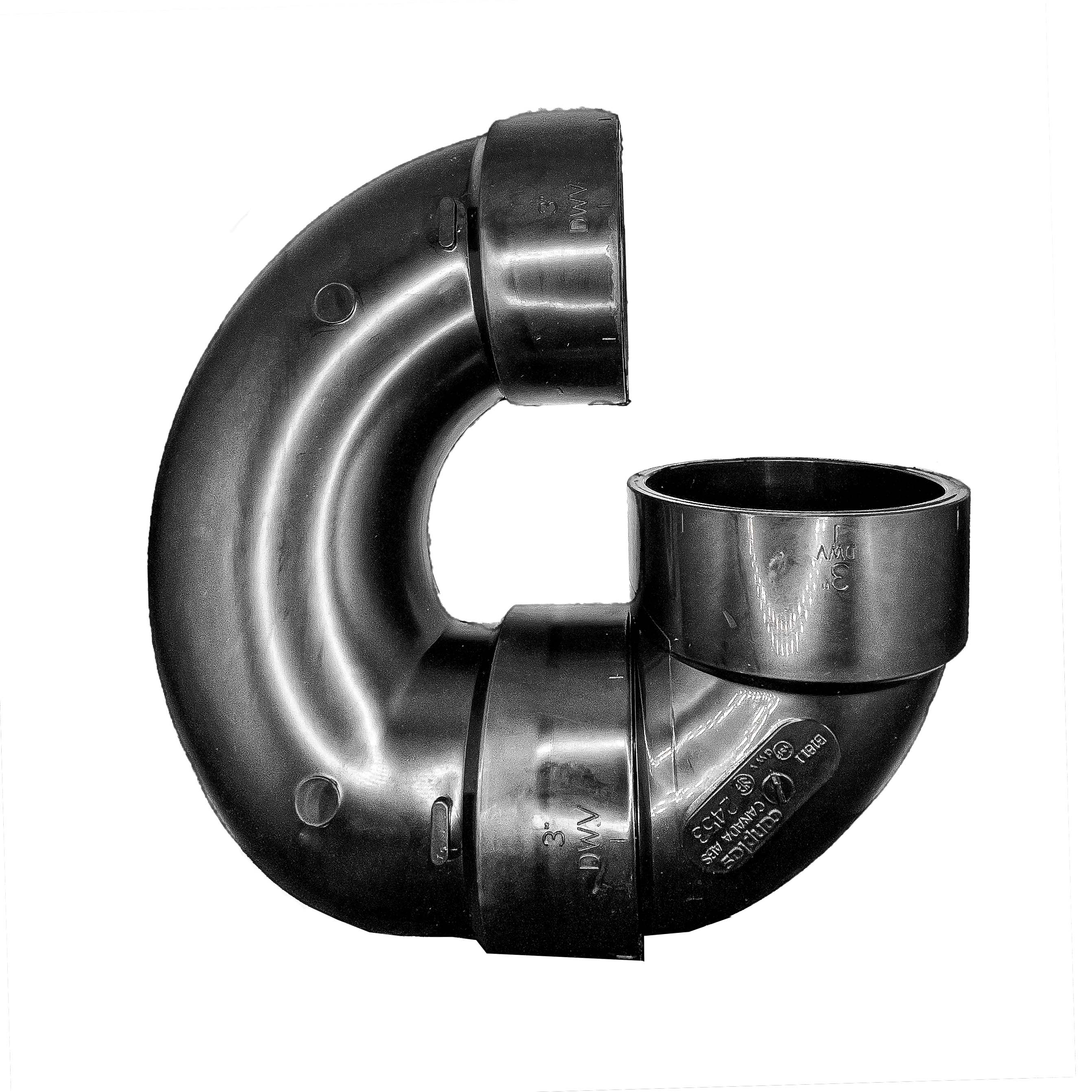 3 SOLID ABS P-TRAP | Bartle & Gibson Wholesale