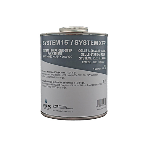 IPEX 074232 1 QUART ONE STEP CEMENT SYSTEM XFR/15 | Bartle & Gibson ...