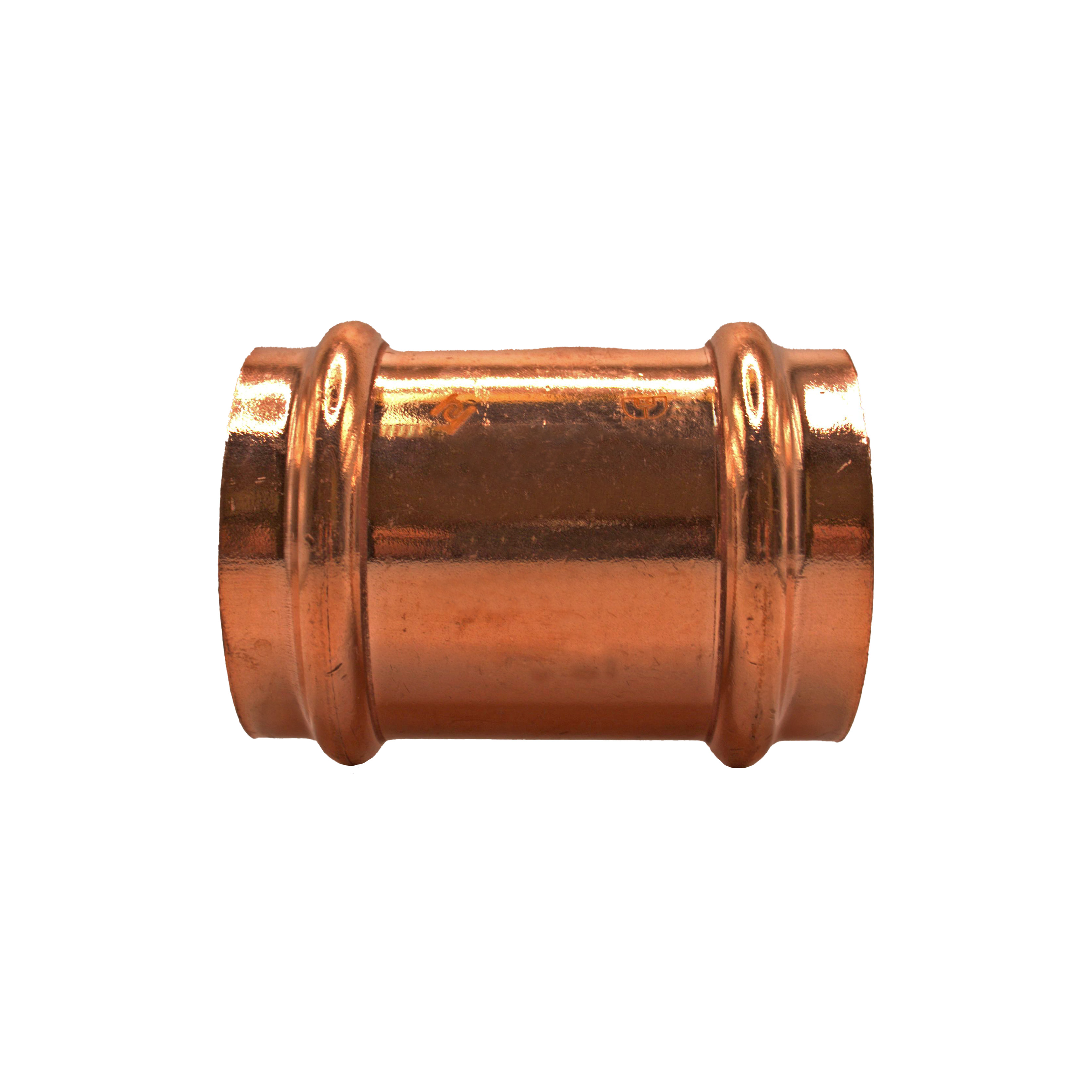 3/4 CXC COPPER PRESS COUPLING LESS STOP | Bartle & Gibson Wholesale