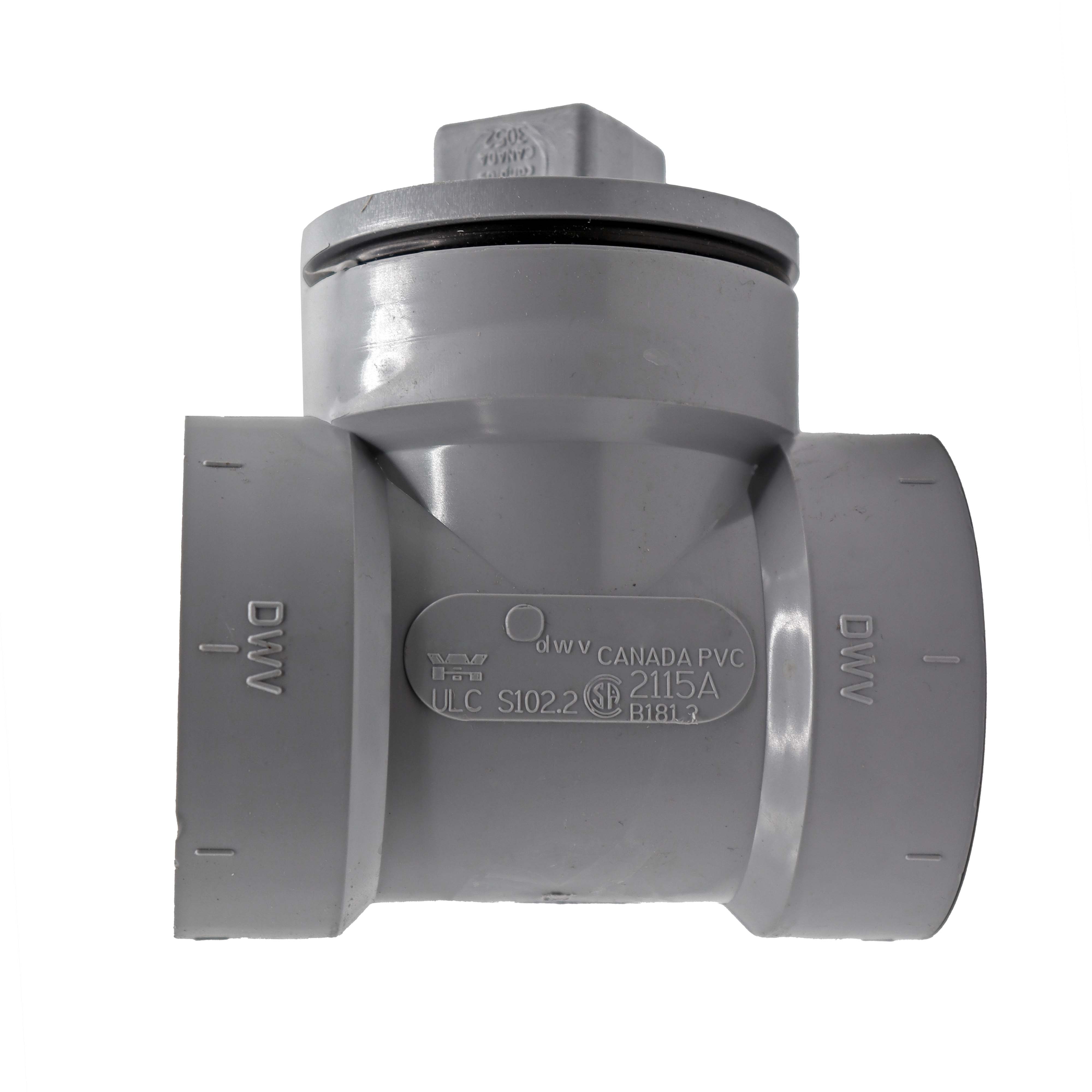 2 W/PLUG PVC DWV LINE CLEANOUT | Bartle & Gibson Wholesale