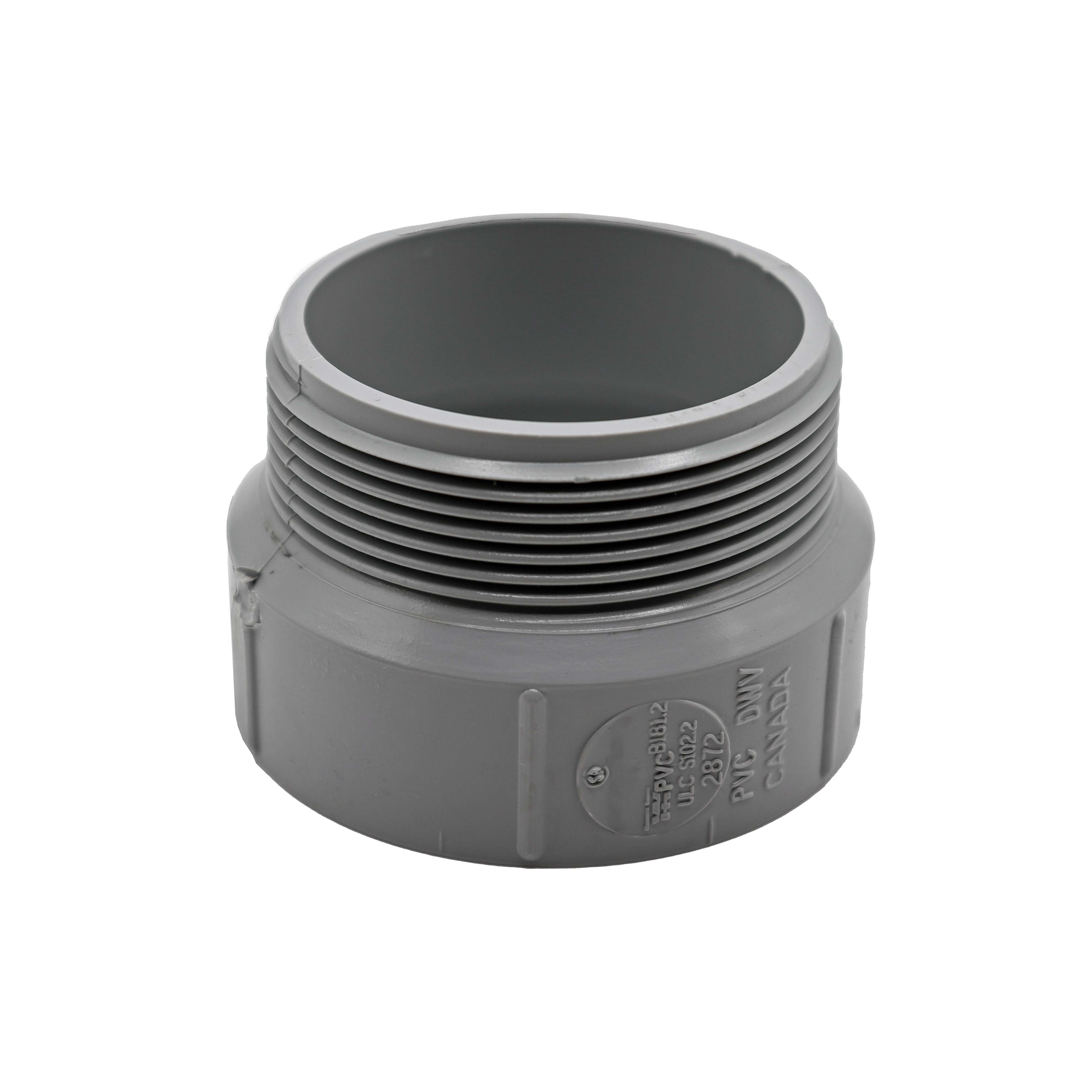 2 MIP PVC DWV ADAPTER | Bartle & Gibson Wholesale