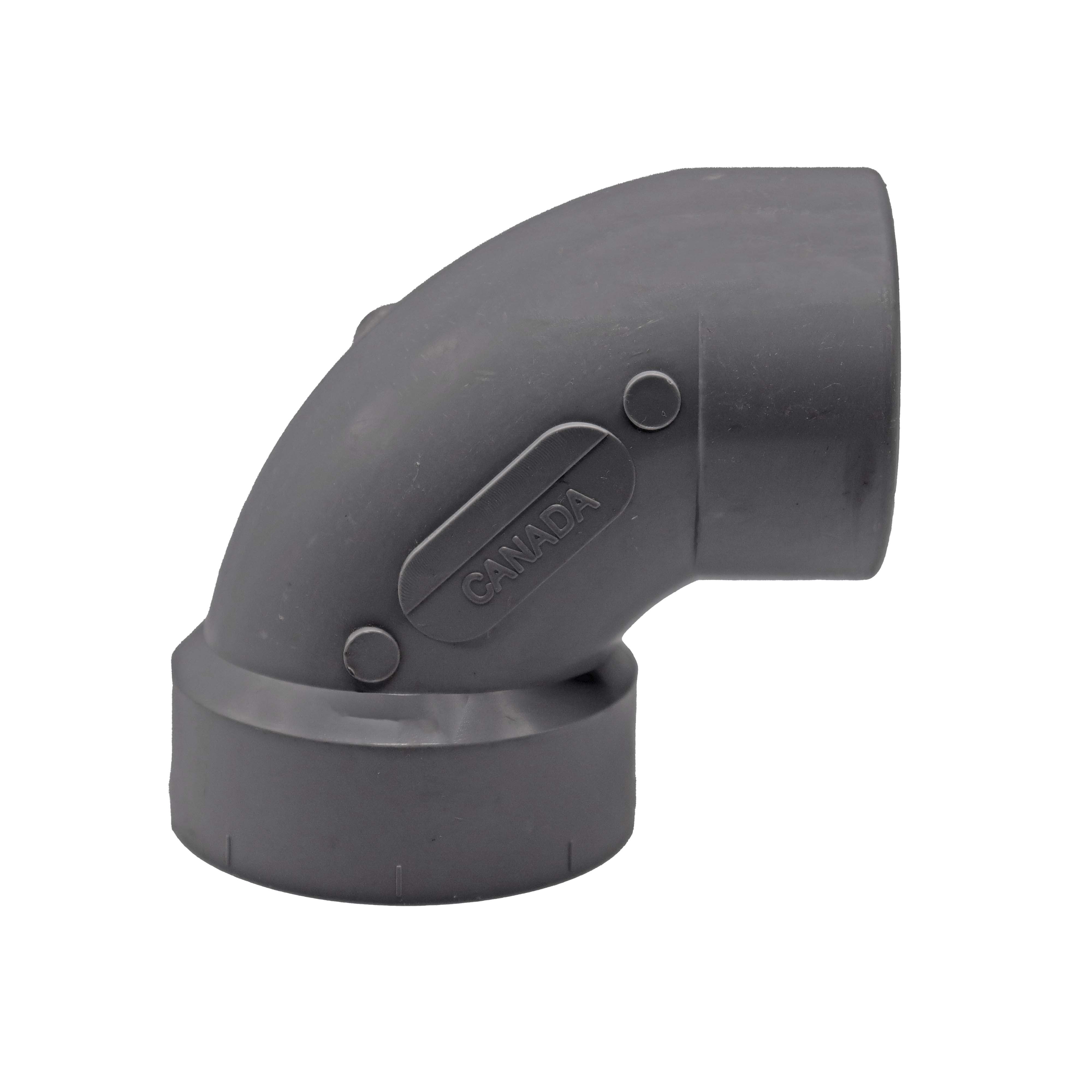 3 LONG PVC DWV STREET 90 ELBOW | Bartle & Gibson Wholesale