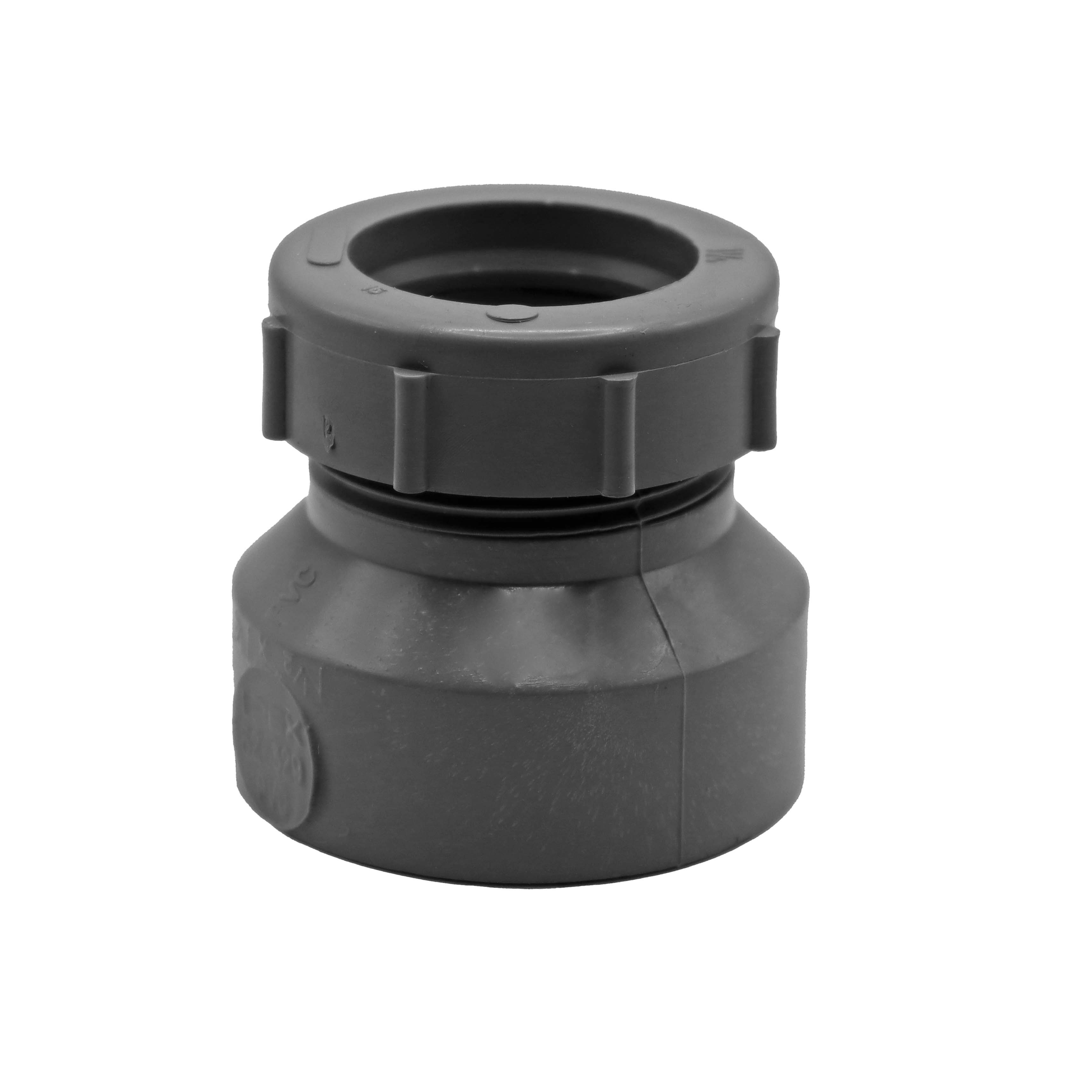 1-1/2X1-1/4 HUBXSJ PVC DWV TRAP ADAPTER | Bartle & Gibson Wholesale