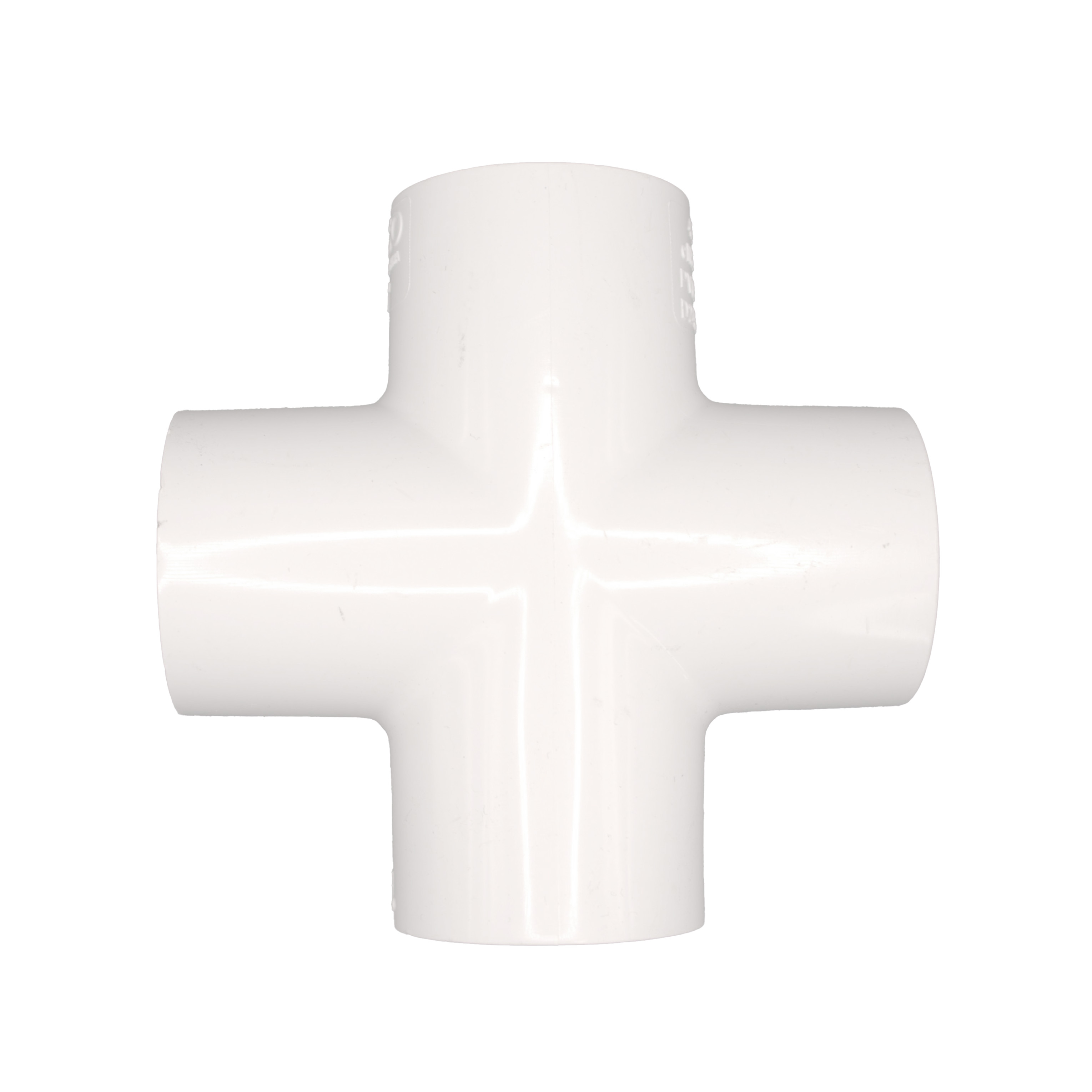 1-1/2 SXSXSXS PVC SCH 40 CROSS | Bartle & Gibson Wholesale