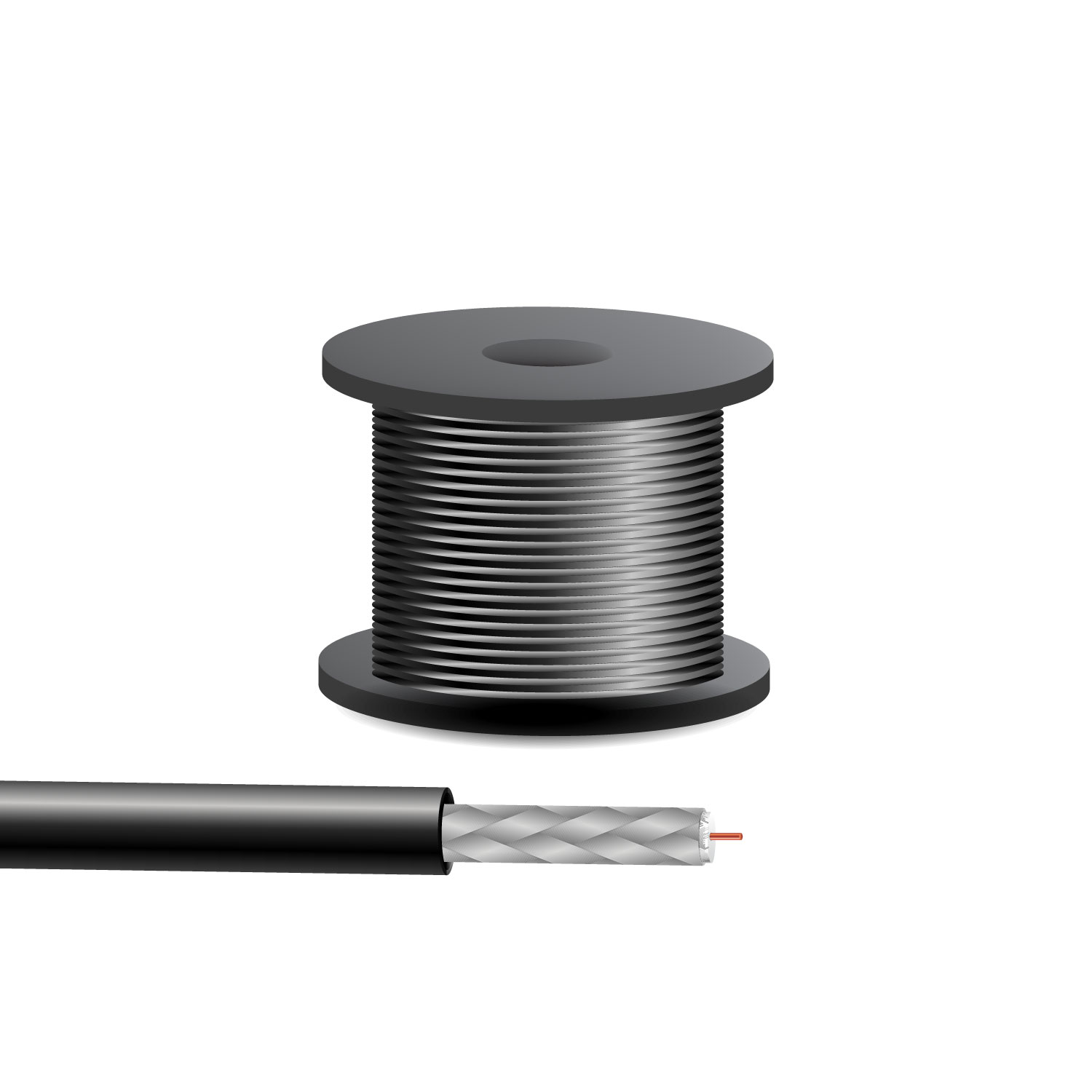 RG6U (300M/VARIABLE LENGTH) SOLID COPPER COAX WIRE | Bartle & Gibson ...