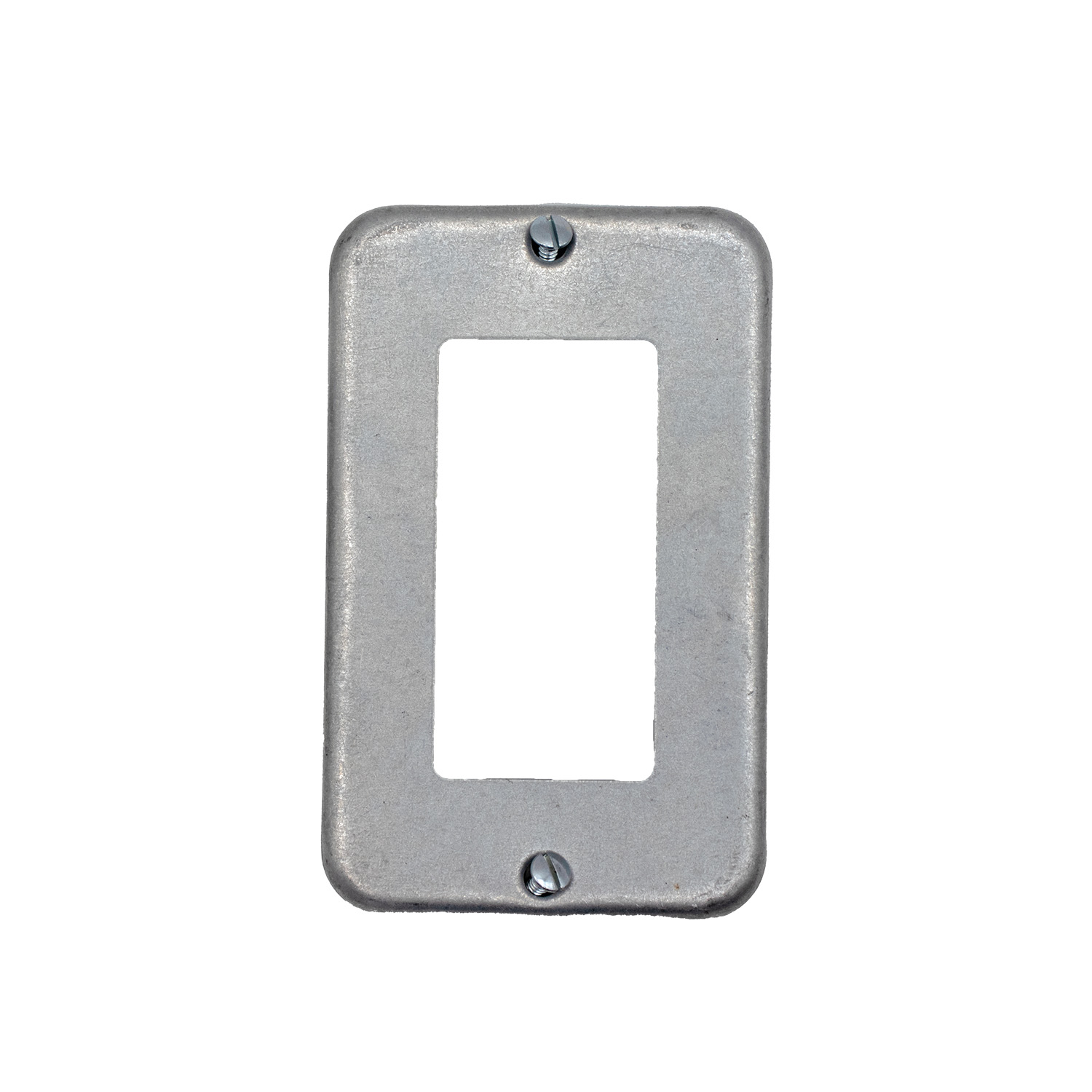 SINGLE GFI DECORA STYLE COVER PLATE (STEEL) | Bartle & Gibson Wholesale