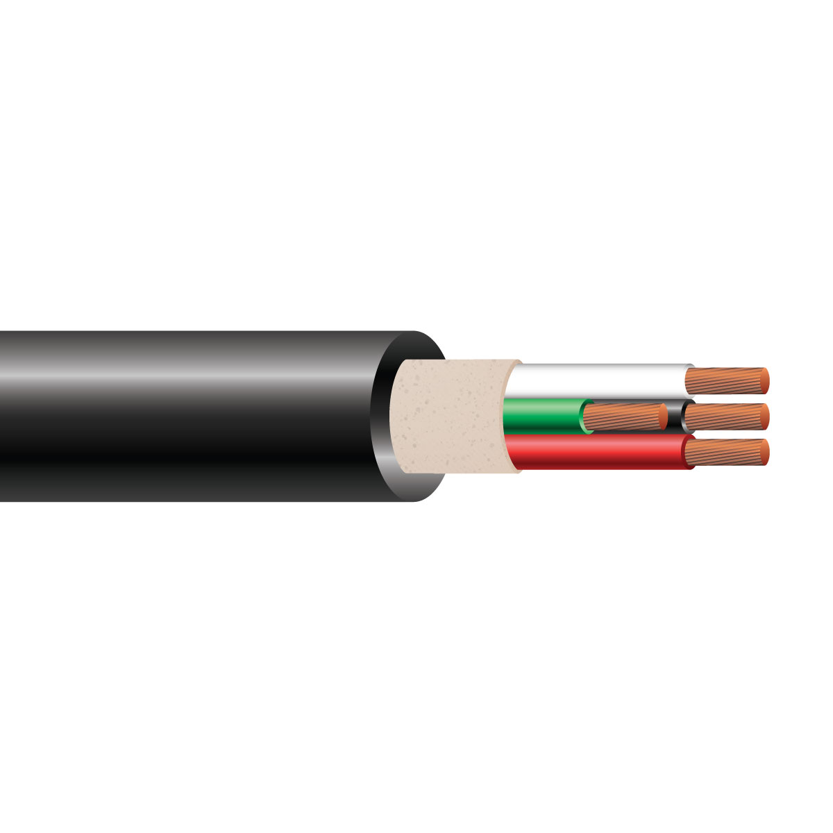 4C-10 (152M) SOLID COPPER SOOW WIRE BLACK | Bartle & Gibson Wholesale