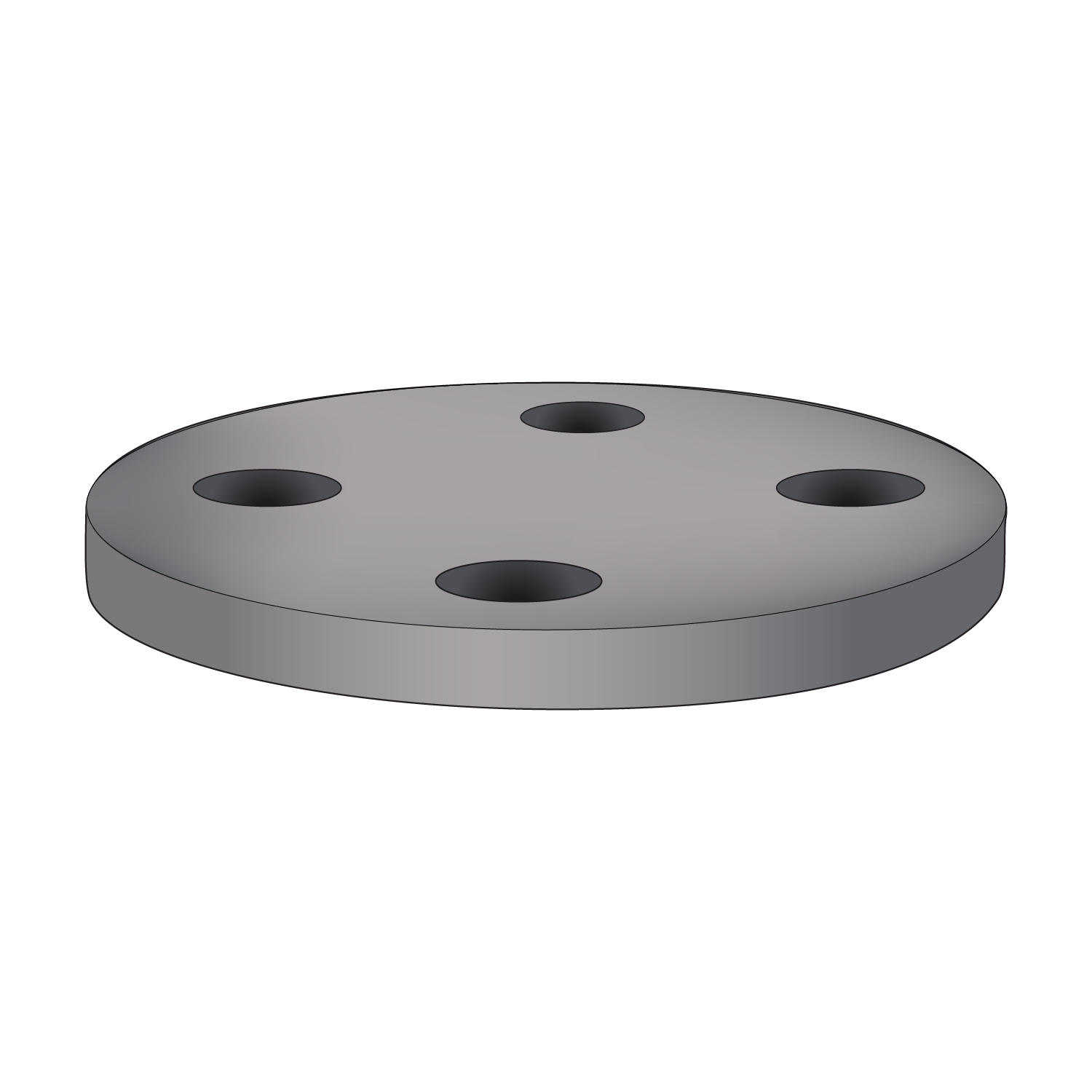 1/2 BLIND SCH80 CPVC CORZAN FLANGE | Bartle & Gibson Wholesale