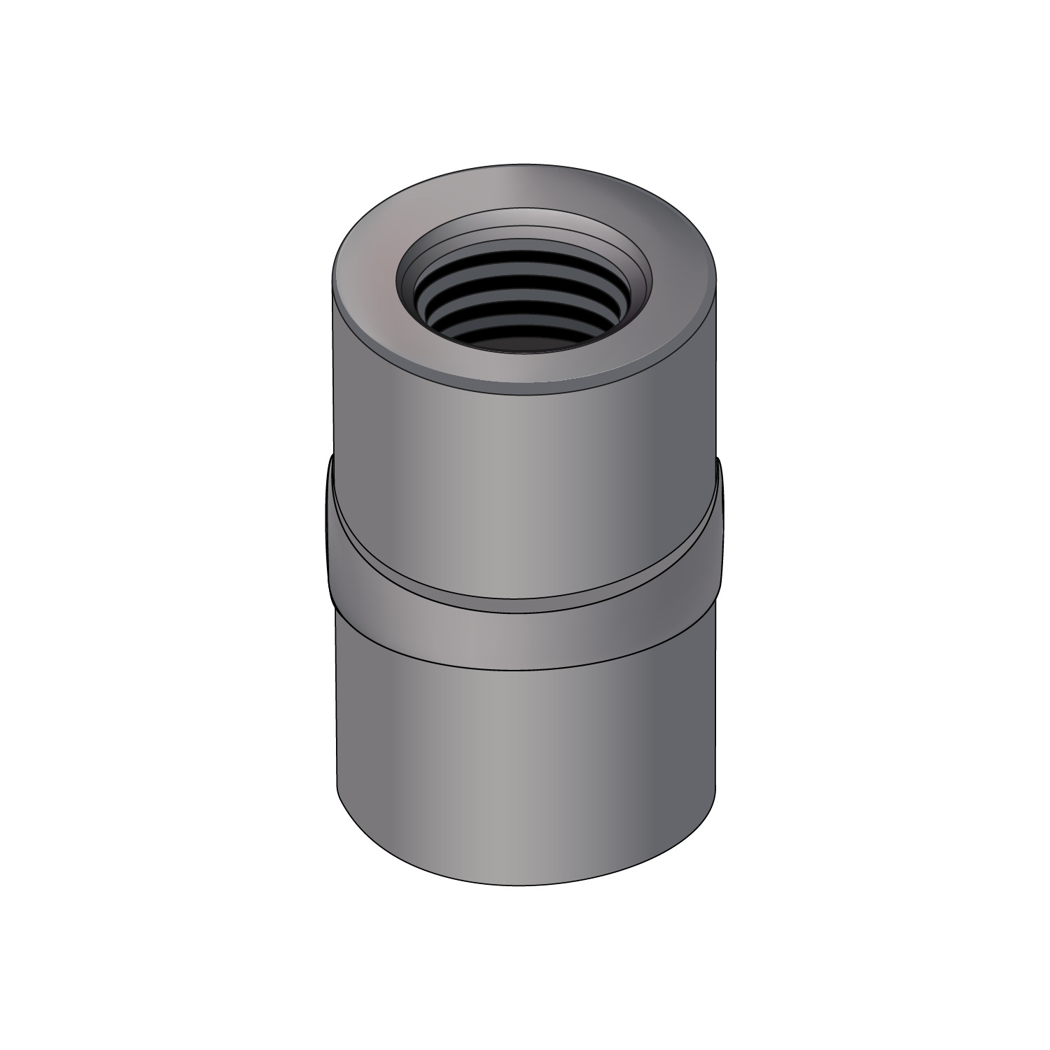 1/4 FT X FT SCH80 CPVC CORZAN COUPLING | Bartle & Gibson Wholesale