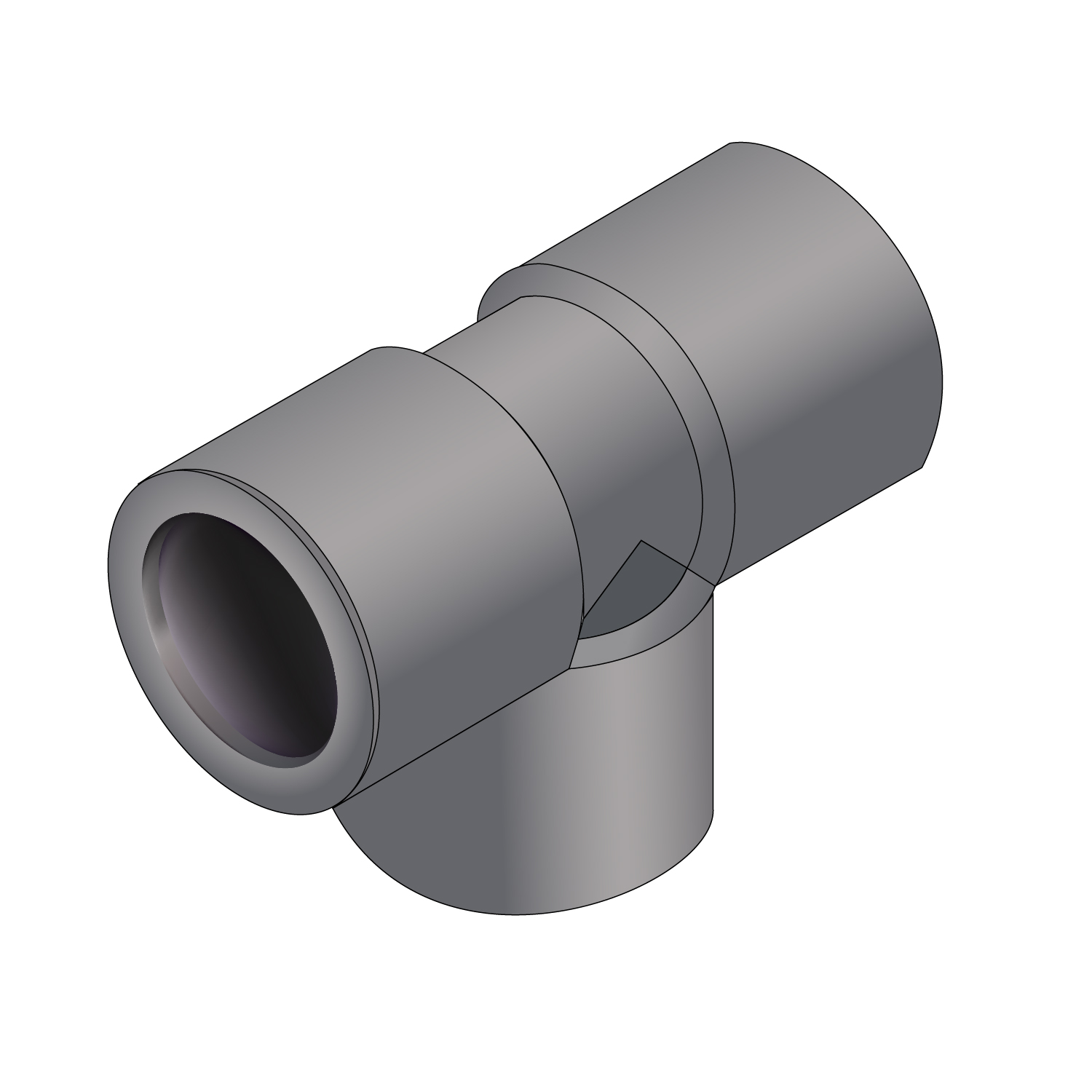 3/4 SOCXSOCXSOC CORZAN CPVC TEE | Bartle & Gibson Wholesale