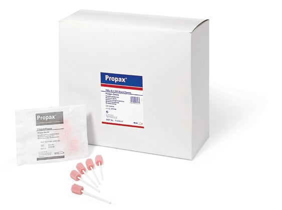 Propax Reinigungsstäbchen, 500 Stück | WiBU