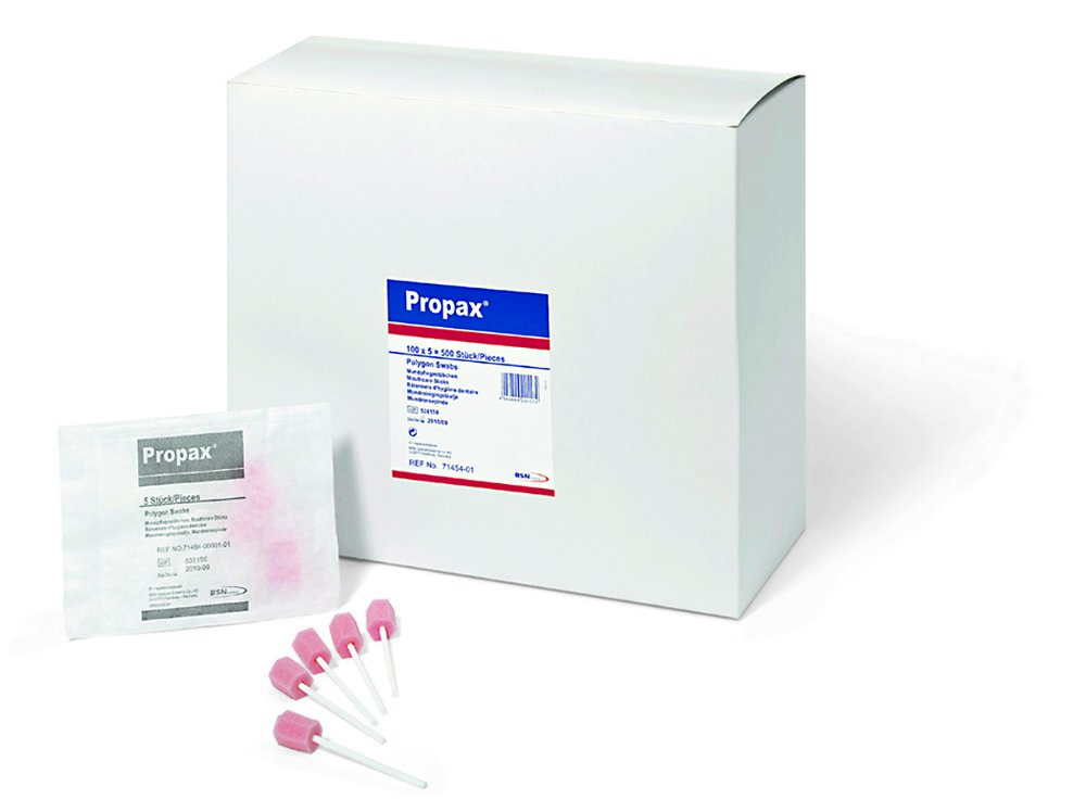 Propax Reinigungsstäbchen, 500 Stück | WiBU