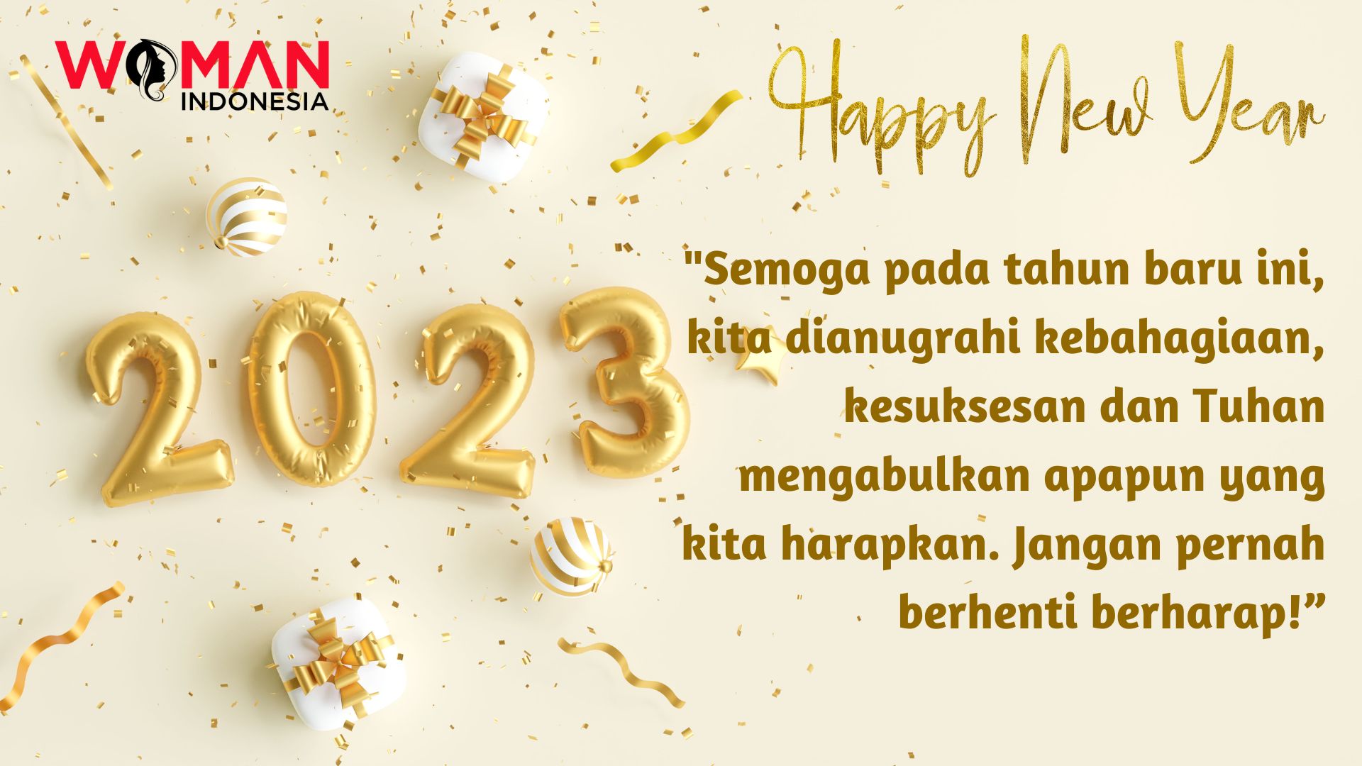 30 Kata-Kata Motivasi Tahun Baru 2023, Agar Lebih Semangat Menjalani Hidup 30 Kata-Kata Motivasi Tahun Baru 2023, Agar Lebih Semangat Menjalani Hidup