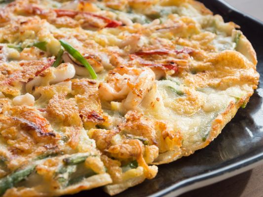 Easiest Korean Style Scallion Seafood Pancakes | Wild Alaskan Company