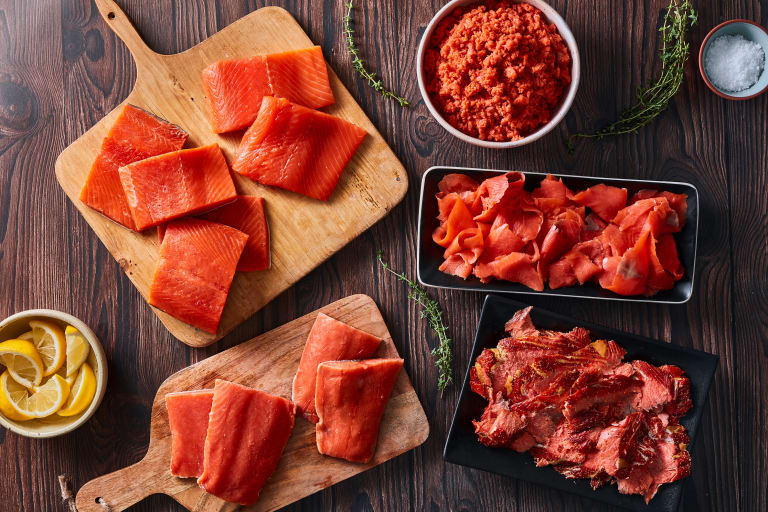 Salmon Lovers Gift Box - Premium Coho and Sockeye Salmon