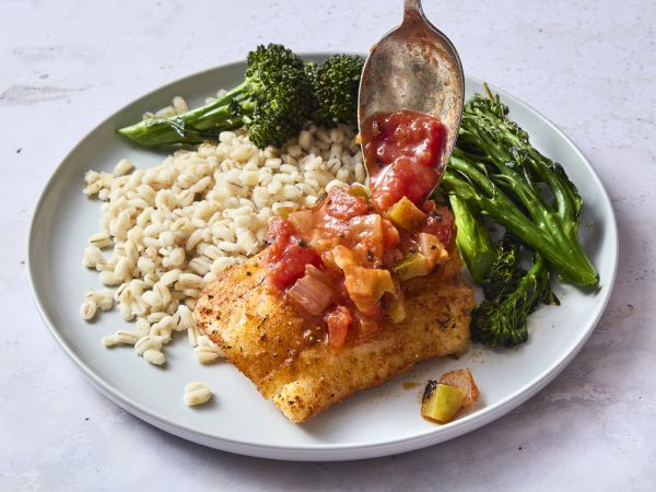 Cajun Pacific Cod With Zesty Tomatoes and Peppers | Wild Alaskan Company