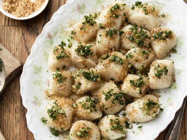 Brown Butter Baked Scallops With Parsley Gremolata | Wild Alaskan Company