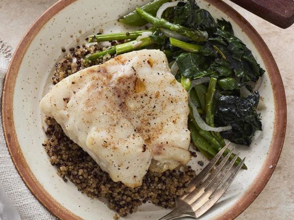 Brown Butter Roasted Fish With Veggie Medley | Wild Alaskan Company