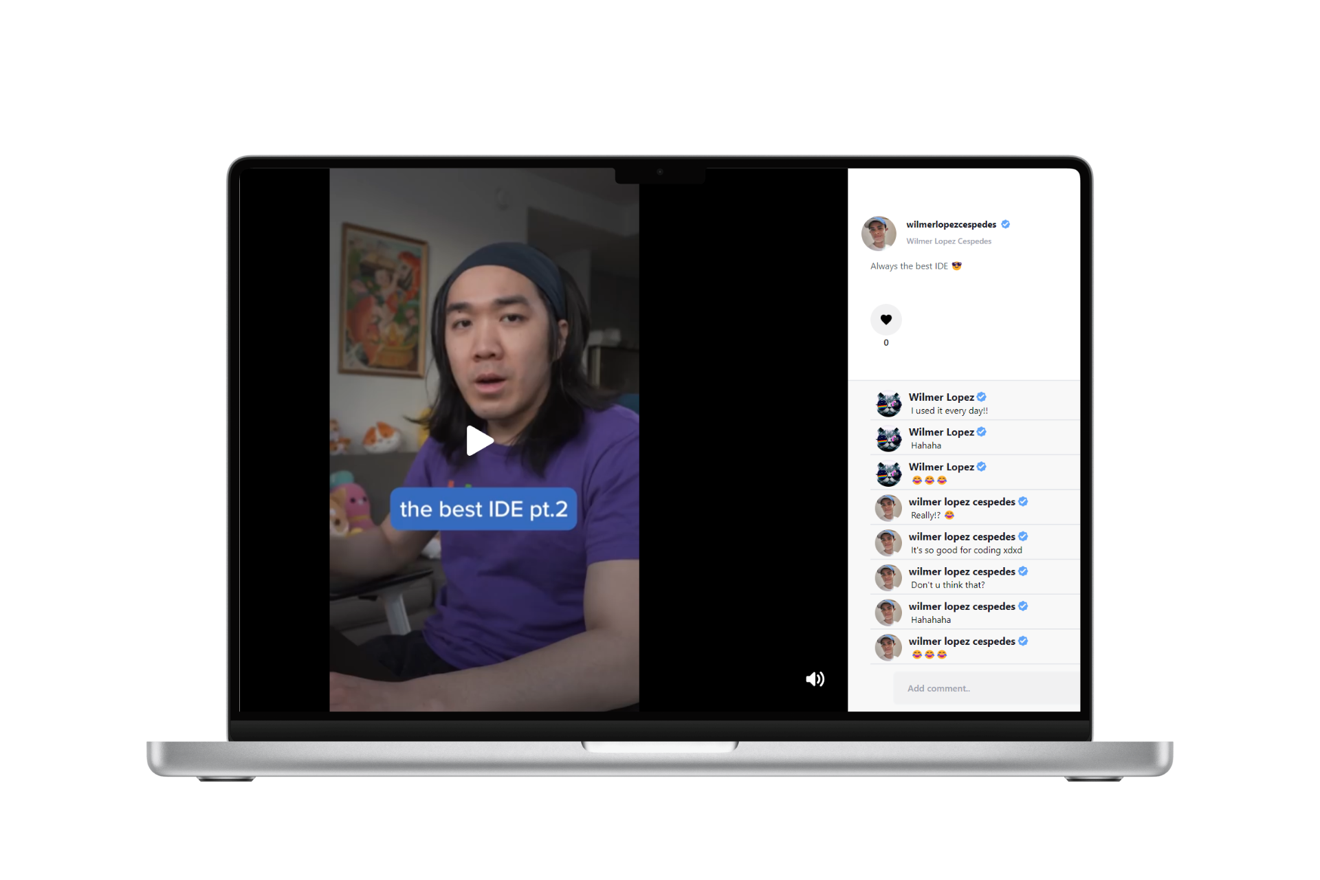 GitHub - WilmerL2000/tiktok-clone-app: Developed with Next.js, TypeScript, Tailwind CSS, Sanity ...