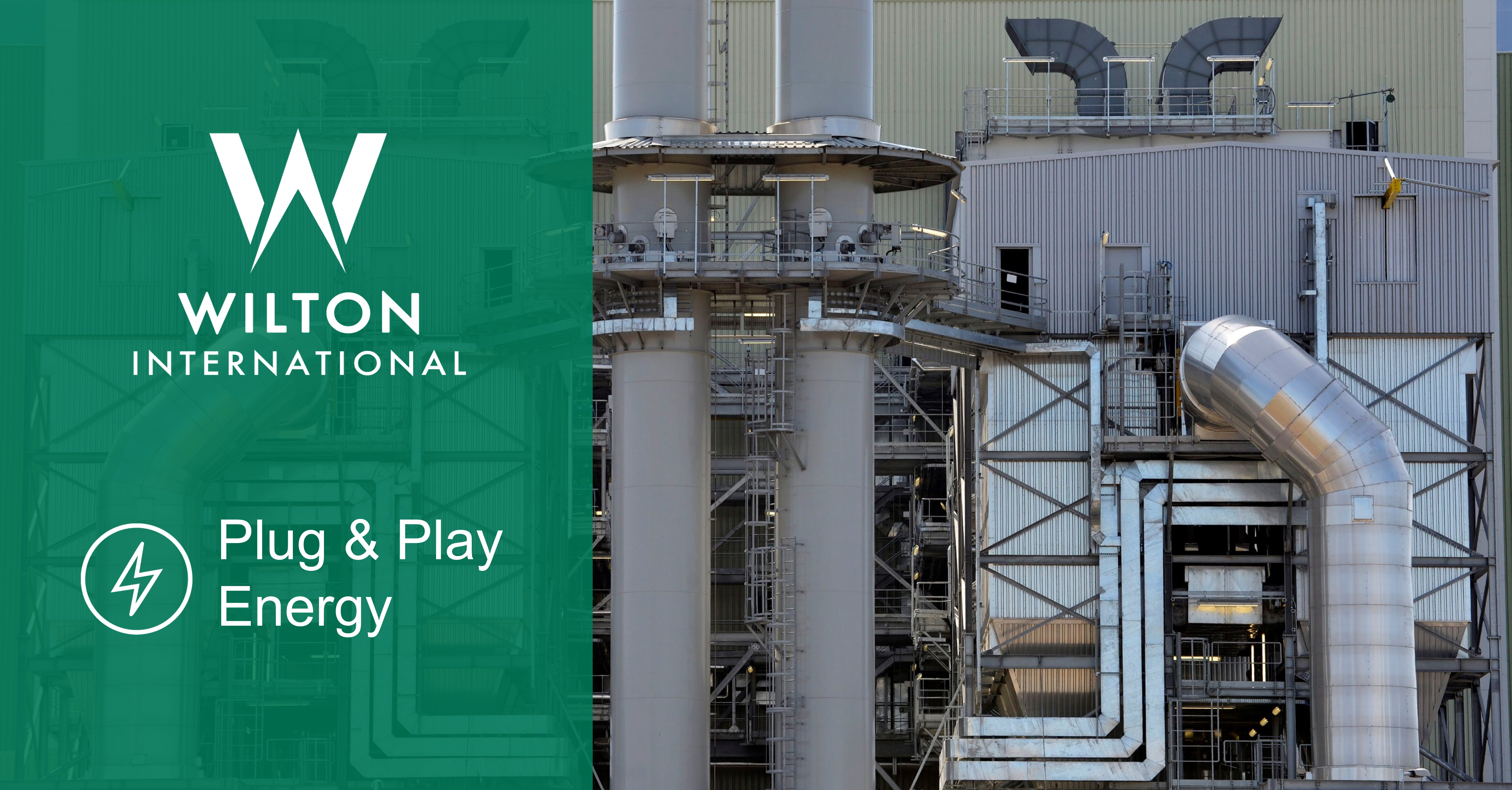 Industrial site with private wire electricity grid & large energy supply UK