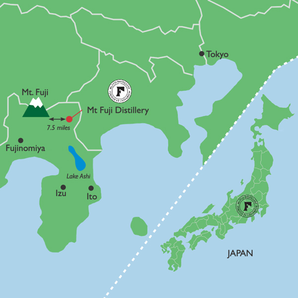 Mount Fuji World Map