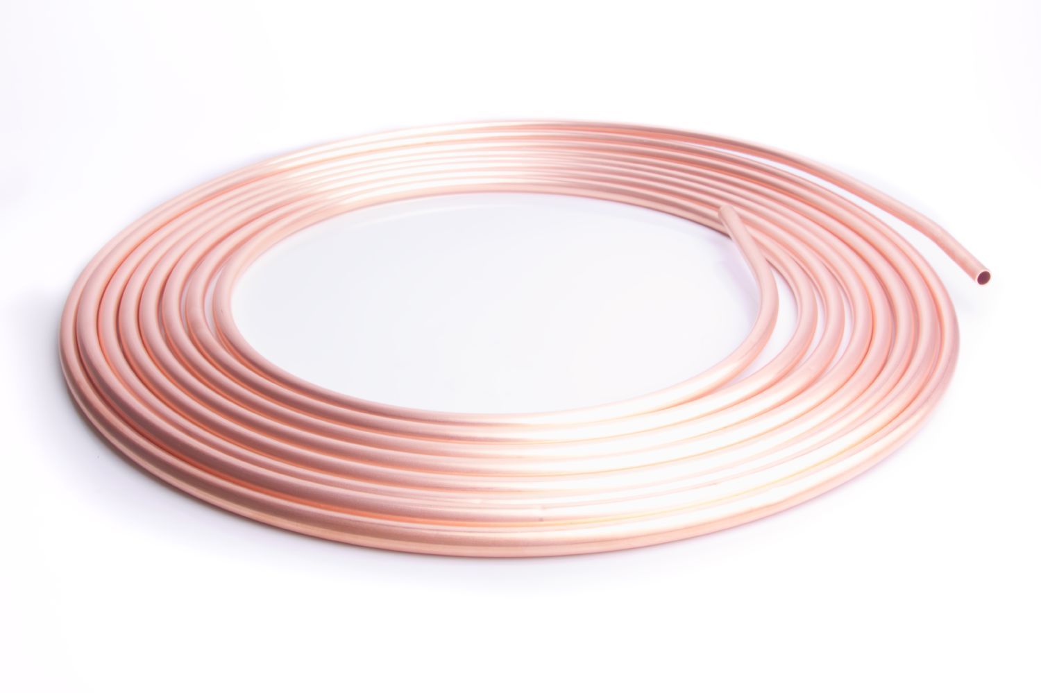 Wins International - Copper Fuel Pipe - 8mm Outside Diameter (1m Length)