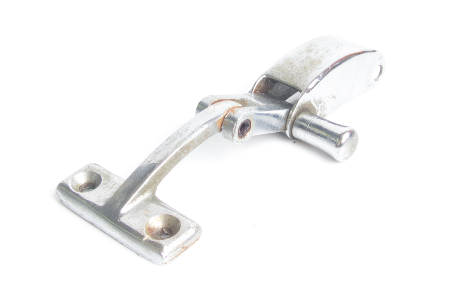 Wins International - Rear Quarterlight Glass Hinge - Assembly (RH) - Used