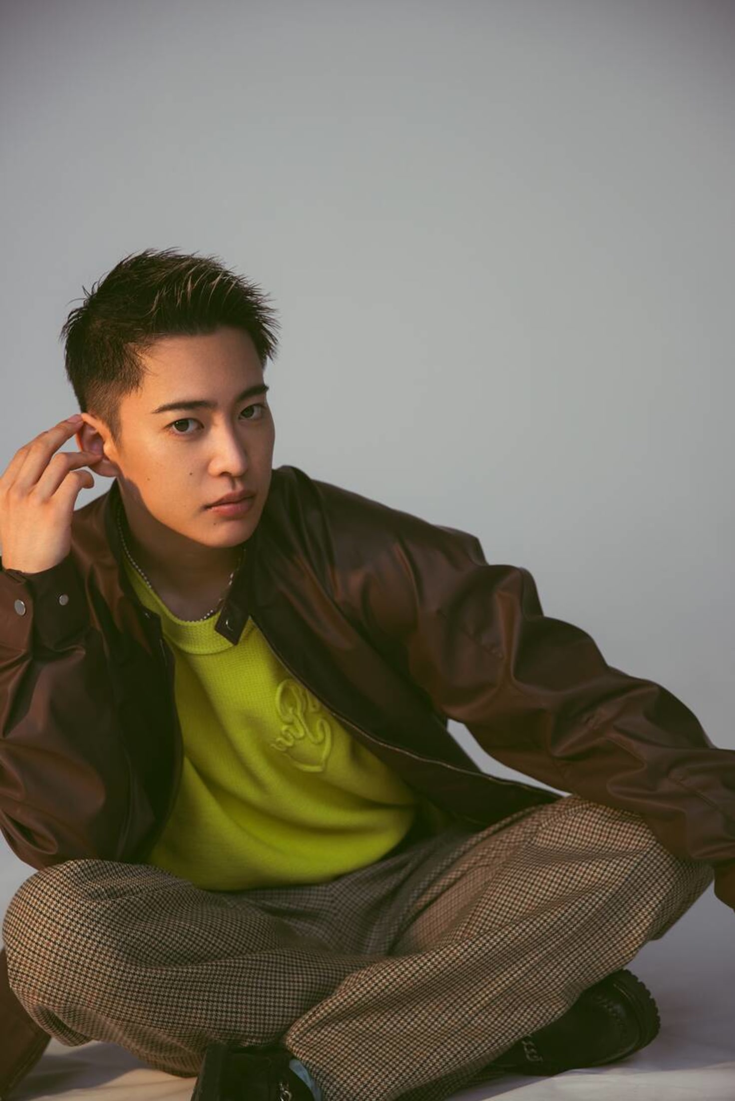 三山凌輝（BE:FIRST・RYOKI）の“覚悟”「俳優とアーティスト、どちらの活動も諦めたくない」 | with digital（講談社）