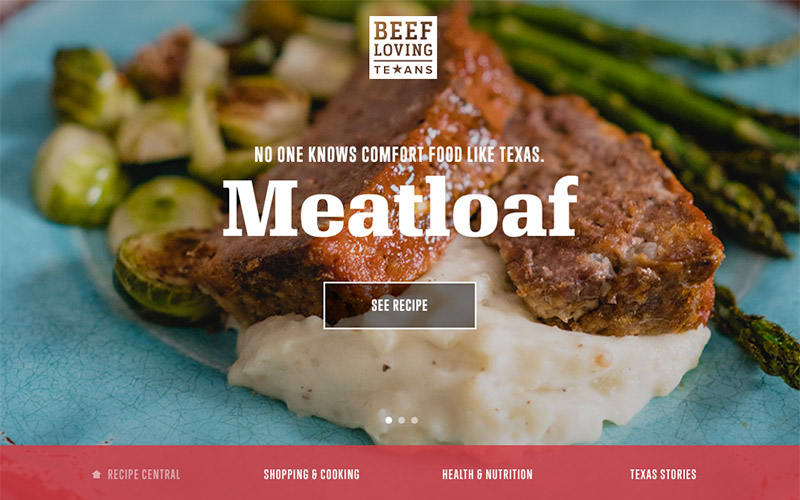 Fresh Code: Beef Loving Texans has launched! 女 White Lion Blog