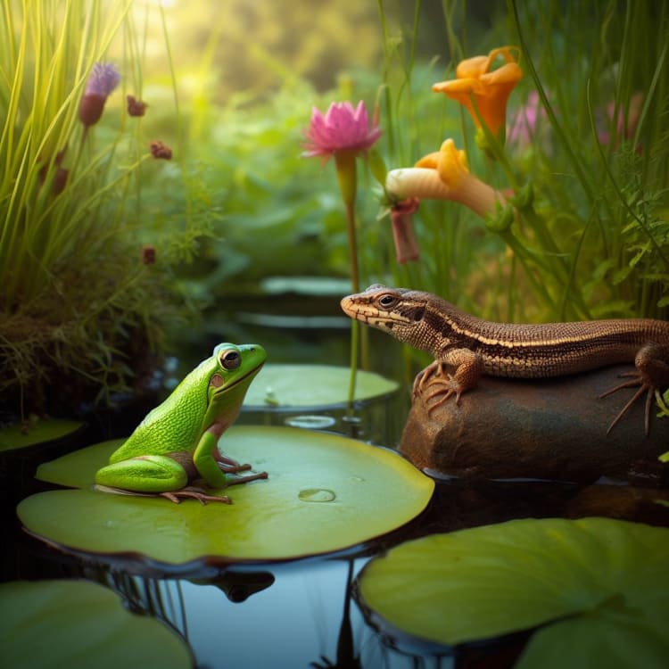 Pondside Parables: The Frog’s Triumph Over the Cedar-Tree Lizard ...