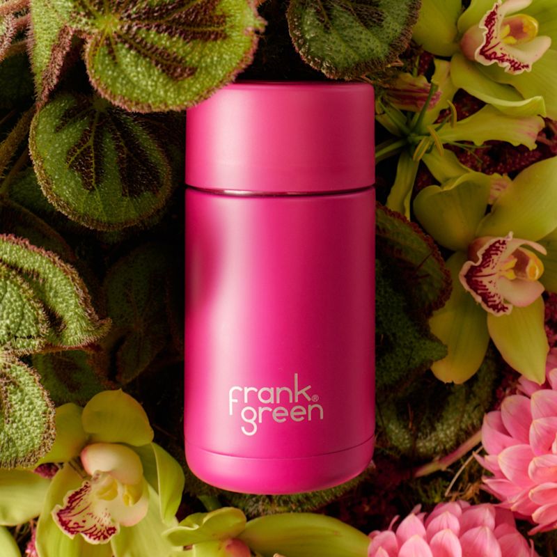 12oz Ceramic Reusable Cup Berry | frank green | Wolf & Badger