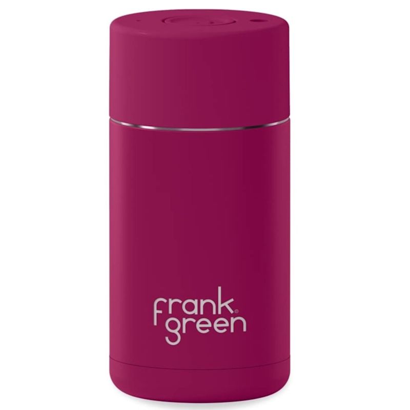 12oz Ceramic Reusable Cup Berry | frank green | Wolf & Badger