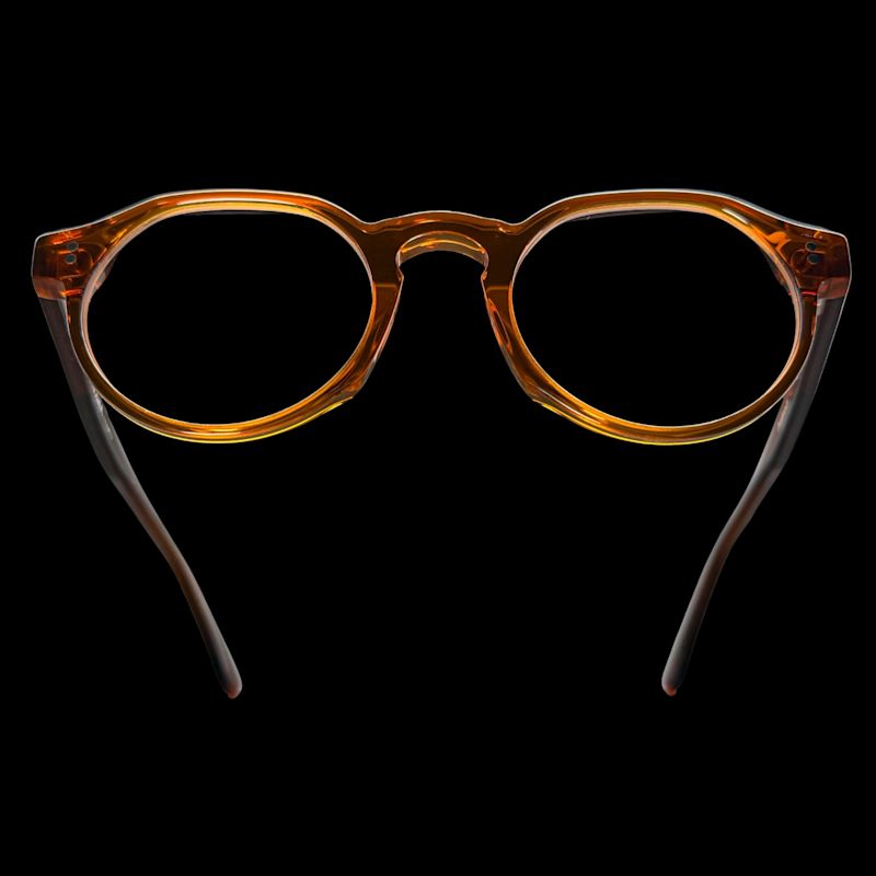 Anima Blue Light Glasses – Burnt Amber | Nocturna Frames | Wolf & Badger