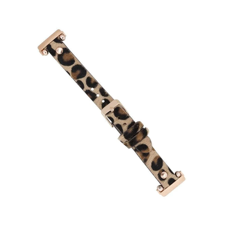 Apple Watch Leopard Print Leather Strap - Detroit | LEATHERE | Wolf ...