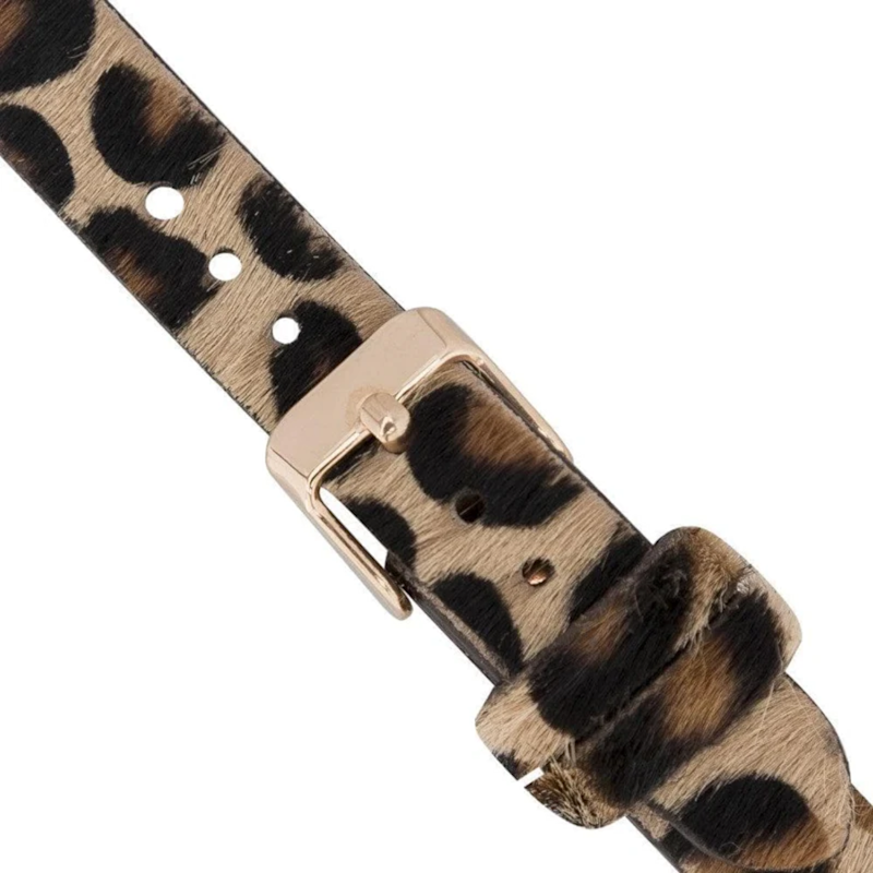 Apple Watch Leopard Print Leather Strap - Detroit | LEATHERE | Wolf ...