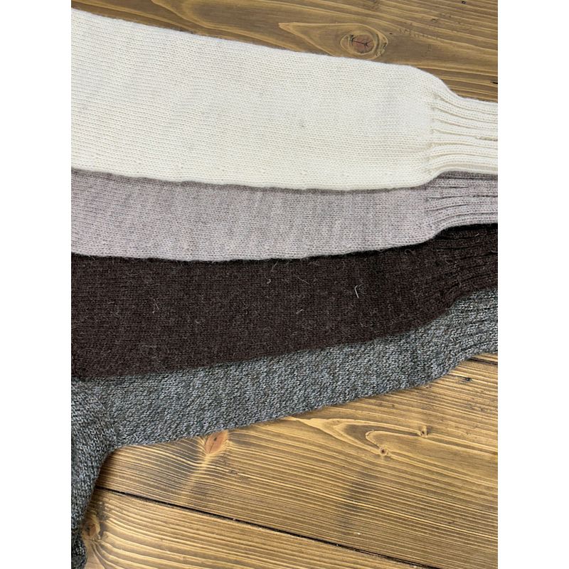 Arthur Beale Oiled Wool Pelmo® Jumper - Black Welsh Mountain | Arthur ...