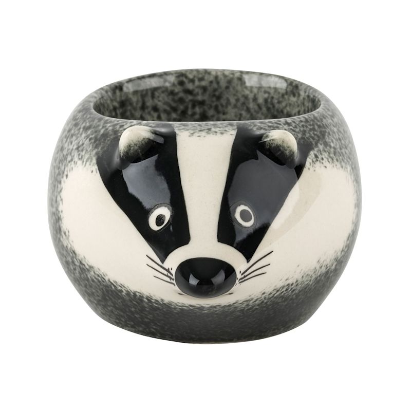 Badger Egg Cup | Hannah Turner | Wolf & Badger