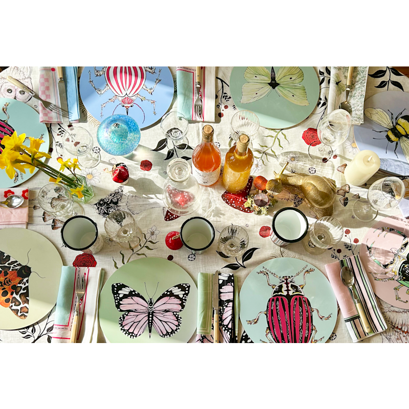 * Bells Beasties Bundle Mixed Set Of Placemats, Coasters & Linens ...