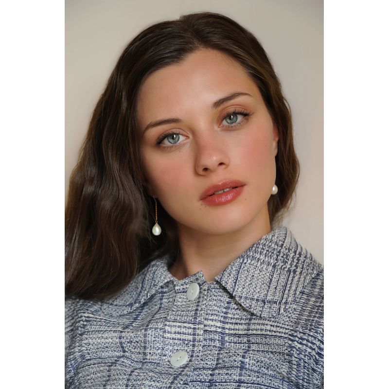 Brigette Pearl Earrings | Katy Faye | Wolf & Badger