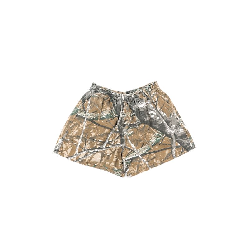 Real Tree Camo Day Short | ARIKO | Wolf & Badger