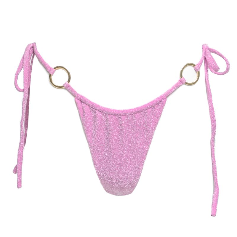 Cher's Pink Sparkle Thong Disco Bikini Bottoms | Patti Jane Swim | Wolf ...