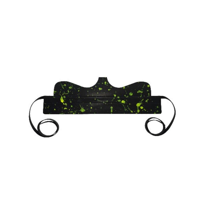 Circular Path X Amanda Murray Reversible Cut Out Corset Belt Black-Neon ...