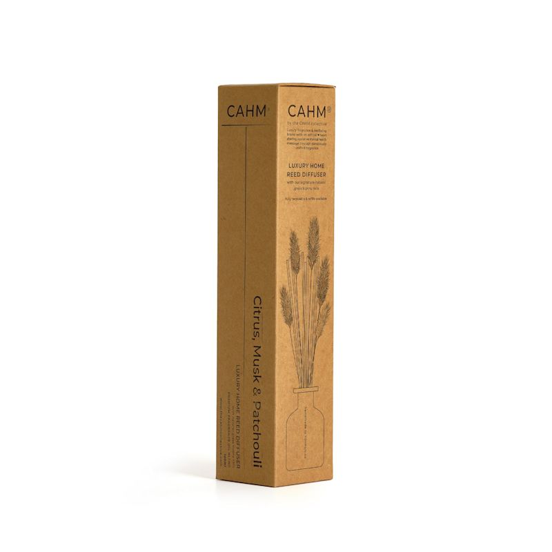 Citrus, Musk & Patchouli Luxury Reed Diffuser - Black | CAHM | Wolf ...